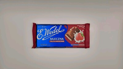 E. Wedel Classic Milk Strawberry Chocolate 5 Bars x 100g - 500g / 17 ...