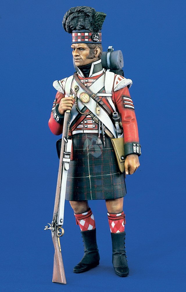 Verlinden 120mm 1/16 Sergeant 79th (Cameron Highlanders) Regiment ...