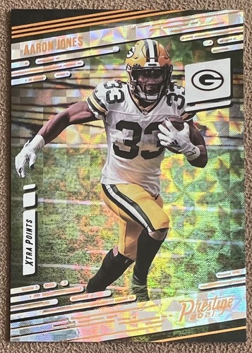 Aaron Jones 2021 Panini Prestige Xtra Points Diamond #105 Packers ...