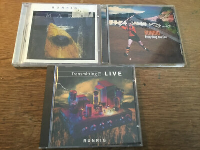 Runrig [3 CD Alben] Mara + Everything You See + Transmitting Live | eBay UK
