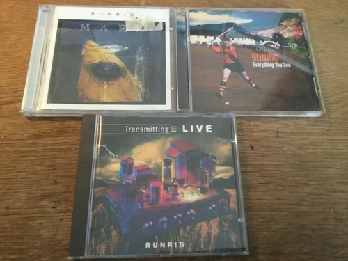 Runrig [3 CD Alben] Mara + Everything You See + Transmitting Live | eBay