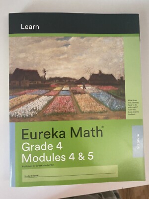 Brand New Eureka Math Textbook, Learn, Grade 4, Modules 4 & 5, by Great Minds | eBay