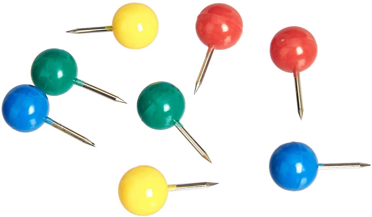 Round Push Pins