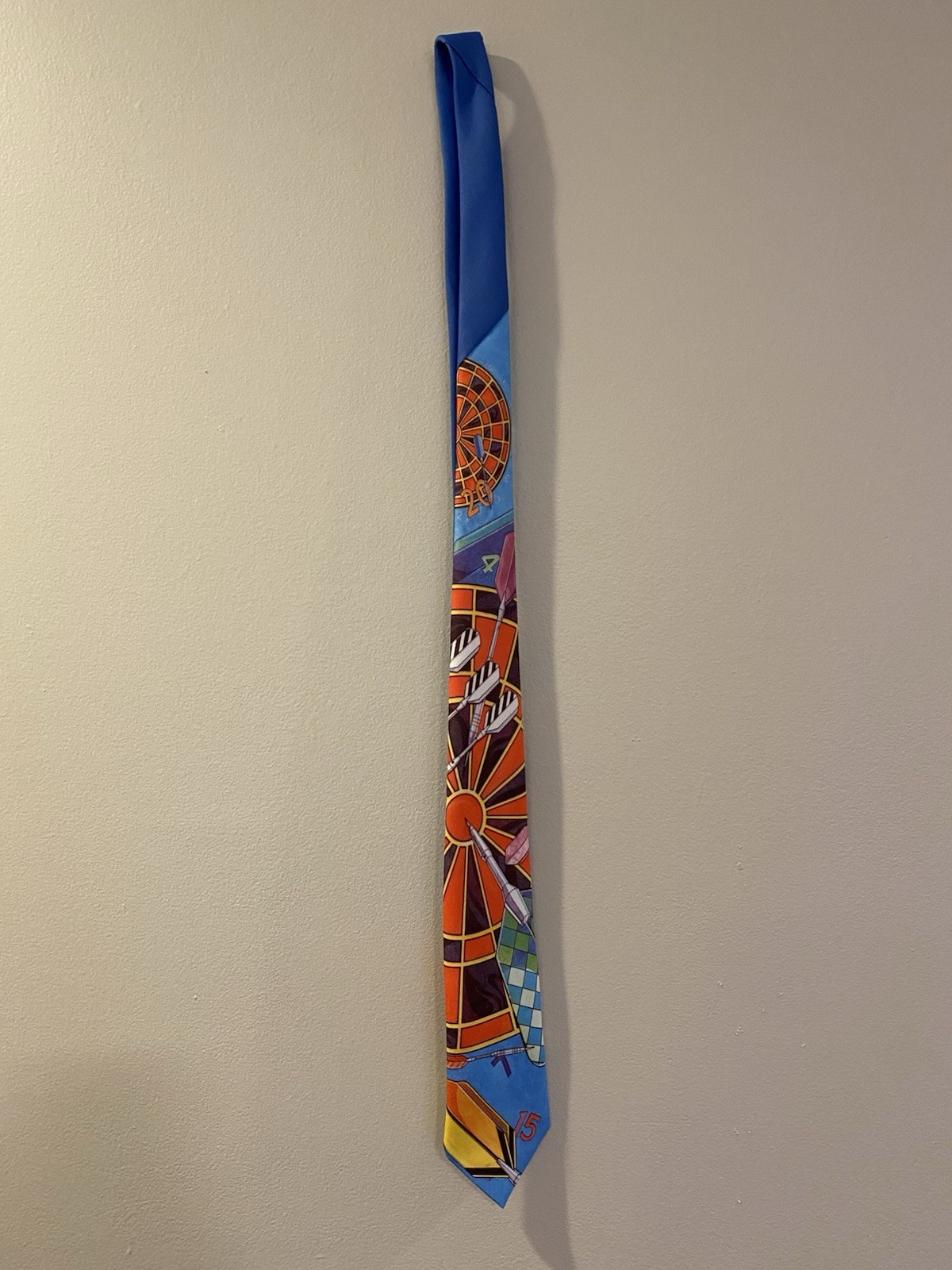 1991 Retro "DARTS" Tie by Ralph Marlin EXCELLENT COND… - Gem