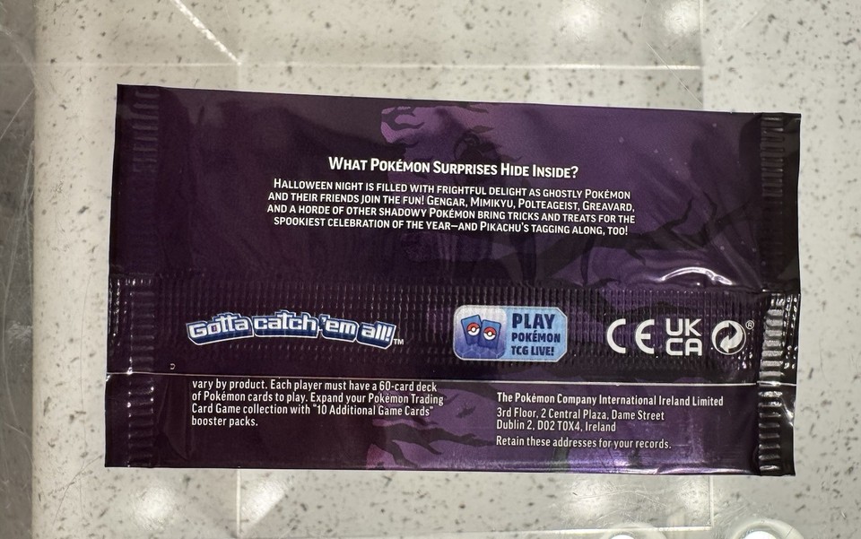 Trick or Trade Pokemon Mini Booster Pack - 12 Packs W/3 Cards Per Pack ...