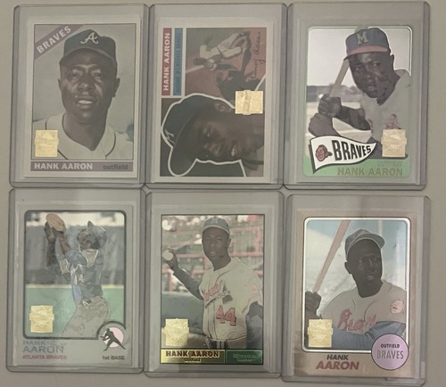 2000 Topps - Hank Aaron Chrome Commemorative Reprints 12 Total Cards | eBay