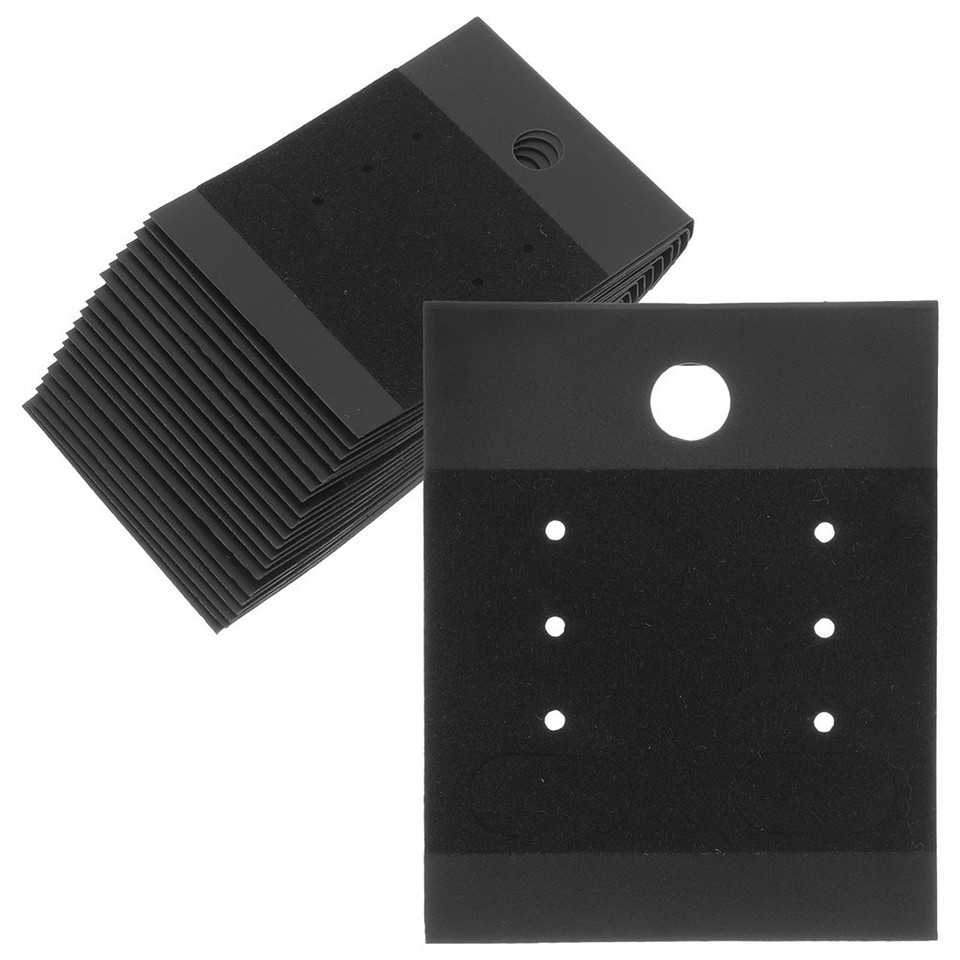 200 Pcs Earring Holder for Selling Paper Card Display Cards Jewelry ...