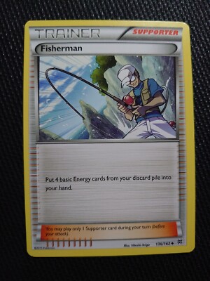 Pokémon TCG Fisherman BREAKthrough 136/162 Regular Uncommon | eBay