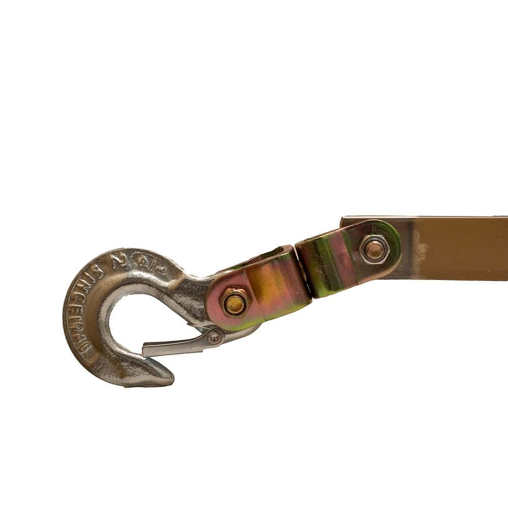 2,000 lb 1-Ton Capacity 25 ft Max Lift 10:1 Leverage Web Strap Puller Come Along | eBay