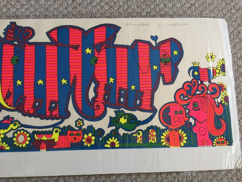 Charles SHOEmaker art print 1960s Psychedelic PRETENIOUS PARADE ...