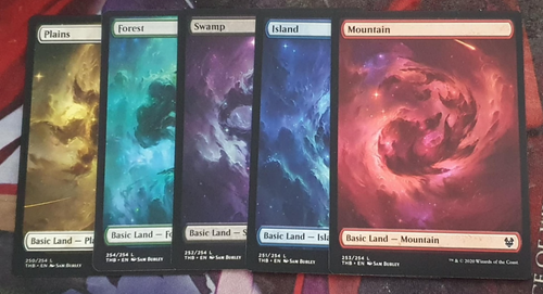 MTG | Full Art Nyx Pokemon Basic Lands | Theros: Beyond Death | eBay Australia
