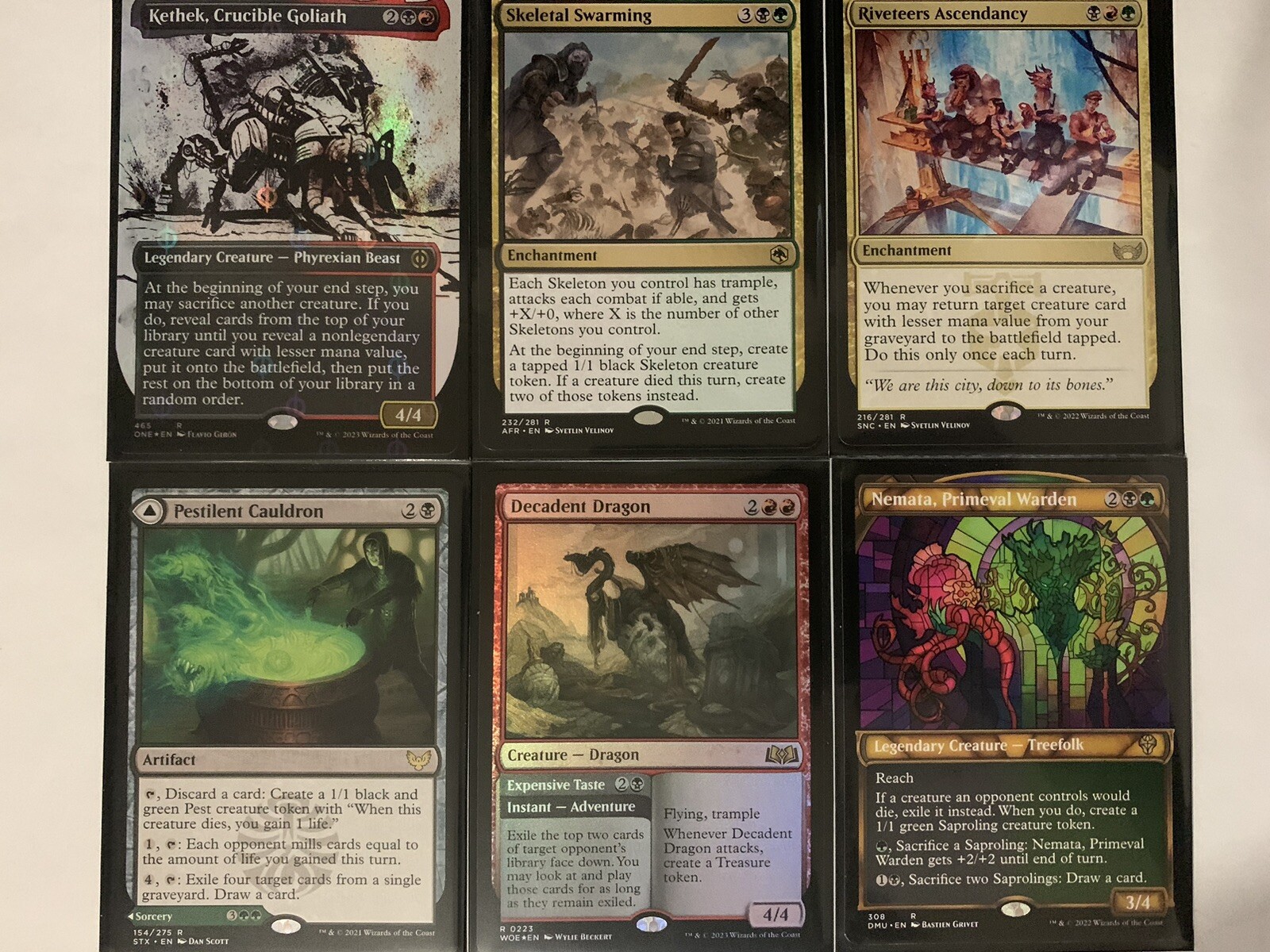 Magic The Gathering Sacrifice Commander Deck | eBay