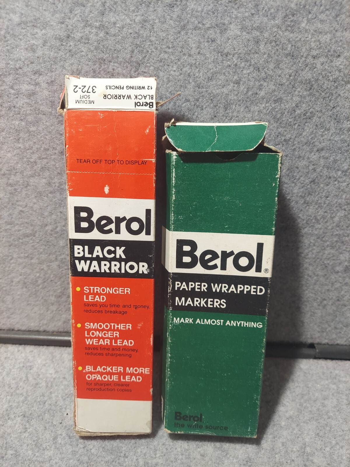 Vintage Berol G.M.C 3108 S Lot Hydro Marker 171T Black Warrior 372 RARE ...