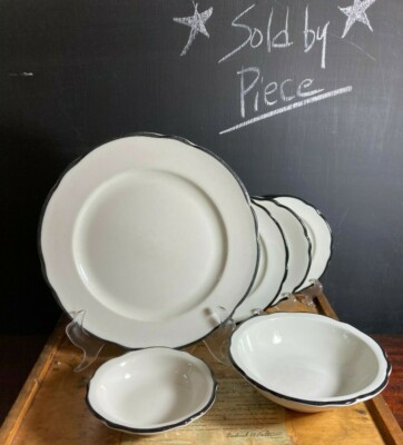 Jackson Custom China Black Stripe K9 Various Pieces Restaurant Ware MCM ...