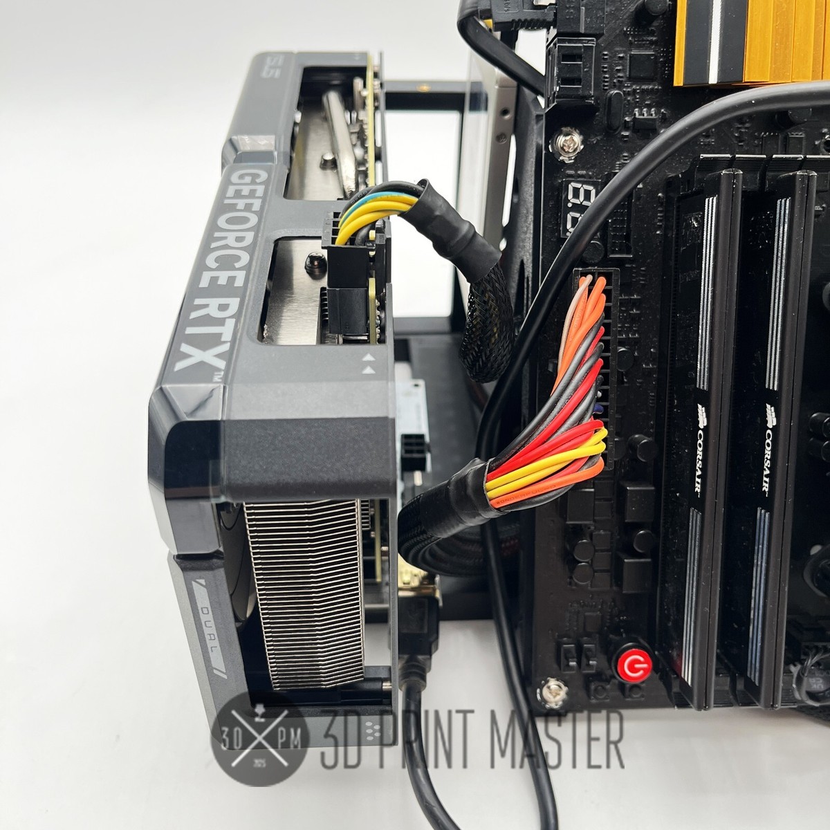 Open Air PC Motherboard Tray Crypto Mining Test Bench + GPU Stand – ATX ...