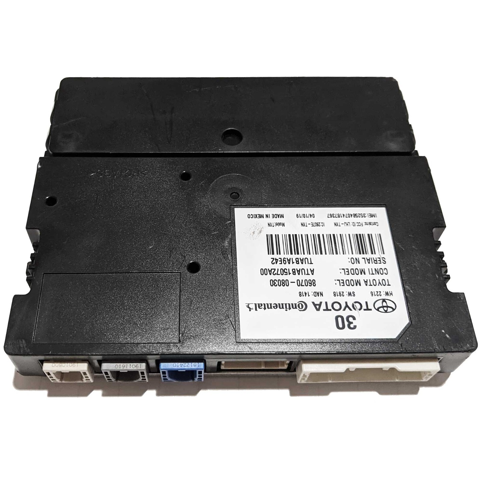 OEM Telematics Transceiver Control Module Toyota Sienna 3.5L 18-20 / ...