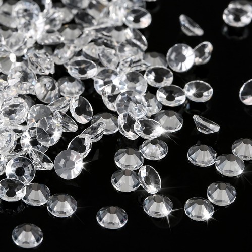 Rhinestones Glass Rhinestones for Crafts Nail Gems Clear Stones Jewels ...