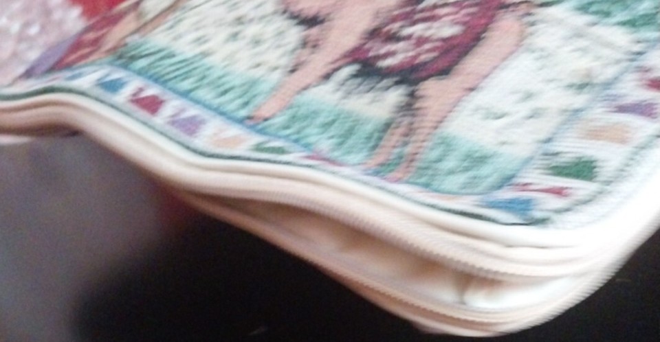 Jerusalem Purse Carrier Holy Land Tapestry Camel Rider Israel Souvenir ...