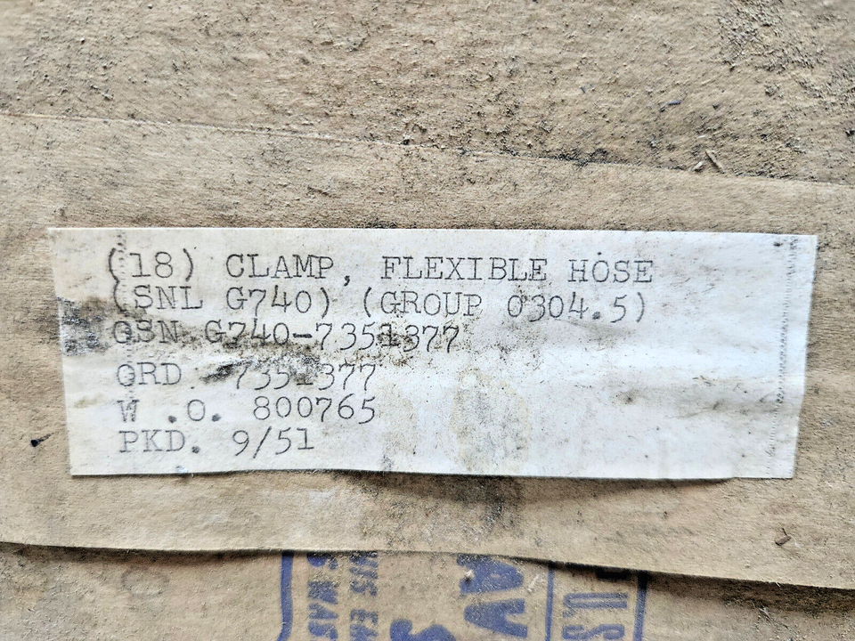 Willys M38-A1 (CJV35U-800765) NOS Deep Water Fording Brackets full box ...