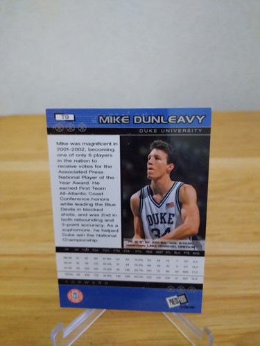 2002 Press Pass - Torquers #T9 Mike Dunleavy Jr. (RC) for sale online ...
