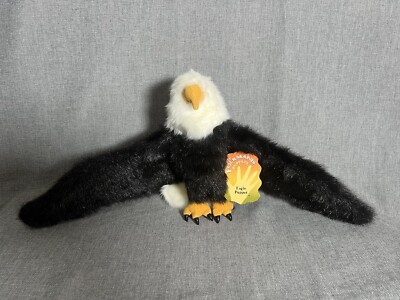 Folkmanis Plush Bald EAGLE Hand PUPPET 29" WINGSPAN Large Soft teacher ...