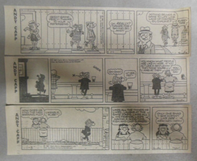 (304) Andy Capp Dailies by Reg Smyth from 1-12,1987 Size: 2.5 x 7 inches | eBay