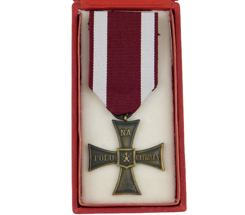 1913 WW1 WW2 POLISH CROSS OF VALOR 1920 ROZYCKI TYPE POLAND | eBay