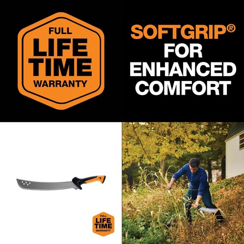 Machete (24 In.) | Fiskars Clearing Inch Steel Resistant Life Blade ...