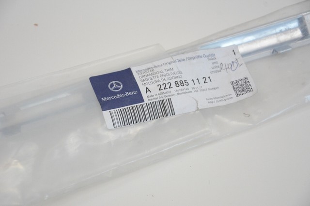 Genuine Mercedes-Benz Rear Bumper Side Trim 2228851121 OEM for sale ...