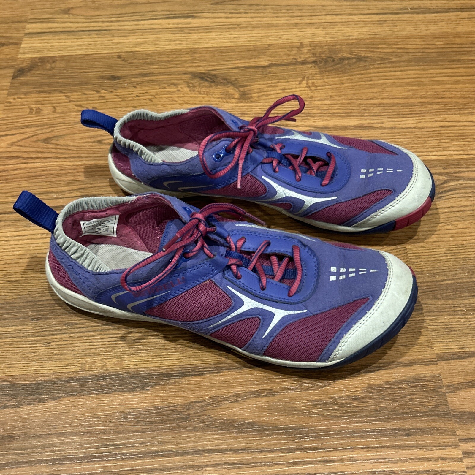 Merrell Dash Glove Shoes Women's 10 Purple Pink Hiking Sneakers Ultra ...