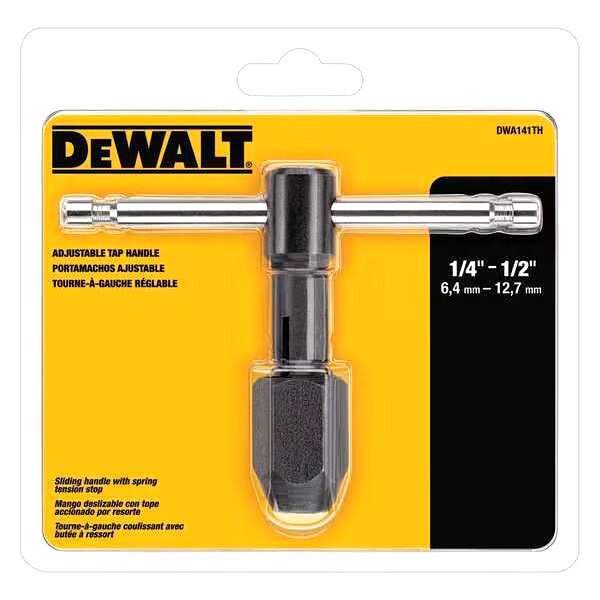 DEWALT Universal Fitment Adjustable Tap Handle (Up to 1/2" ) - Prepaid ...
