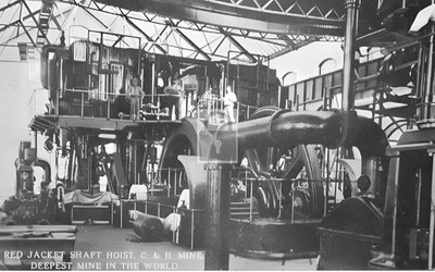 Red Jacket Mine Shaft Hoist Calumet Michigan MI - Reprint | eBay