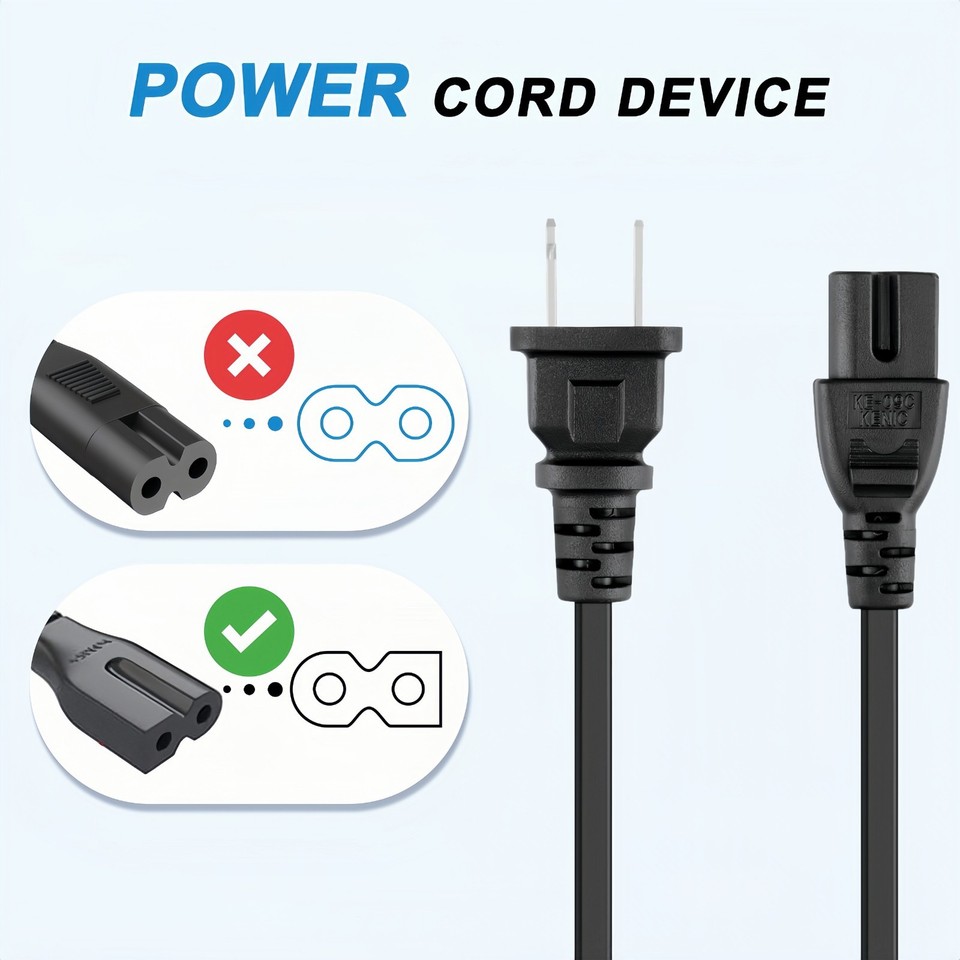 AC Charging Power Cord for Viking 12V/24V 3400 Peak Amps Jump Starter ...
