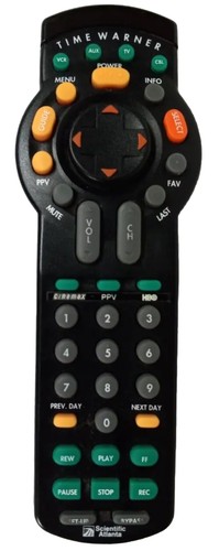 Scientific Atlanta Time Warner Remote 8650-XTV Tested Works Free ...