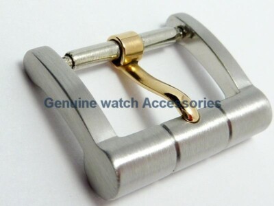 BVLGARI BULGARI 18K Yellow Gold & Stainless Steel (16mm) Tang Buckle ...