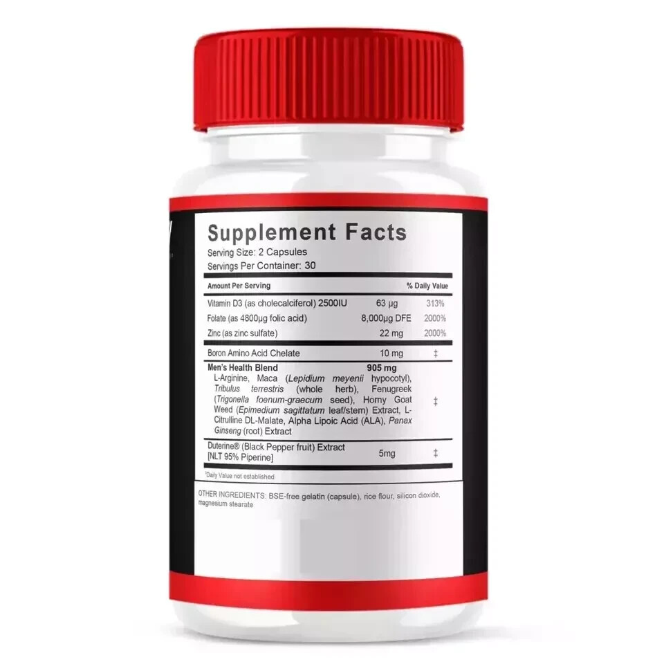 3 Pcs Beast Force ed Pills for Men Erec boost for Male Health ...