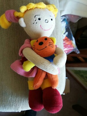 Simba Toys Girl and Cat Plush Soft Toy Sensory Autism | eBay UK