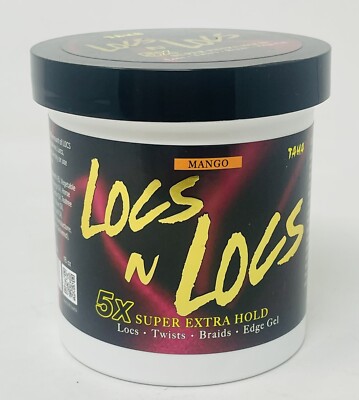 LOCS N LOCS Gel 16oz | Original | Super Extra Hold Mango FREE SHIPPING ...