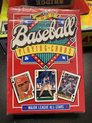 1991 US Playing Cards Major League All-Stars Baseball Playing Cards ...