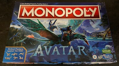Hasbro Monopoly Avatar Board Game Defend Pandora against the RDA ...