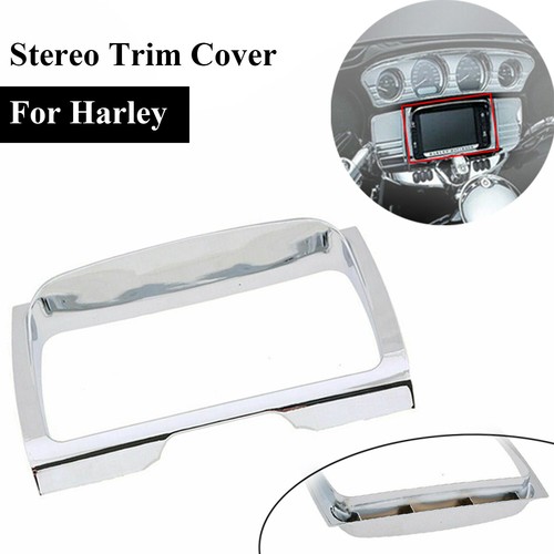 Chrome Tri Line Stereo Trim Cover For Harley Touring Electra Tri Glide ...