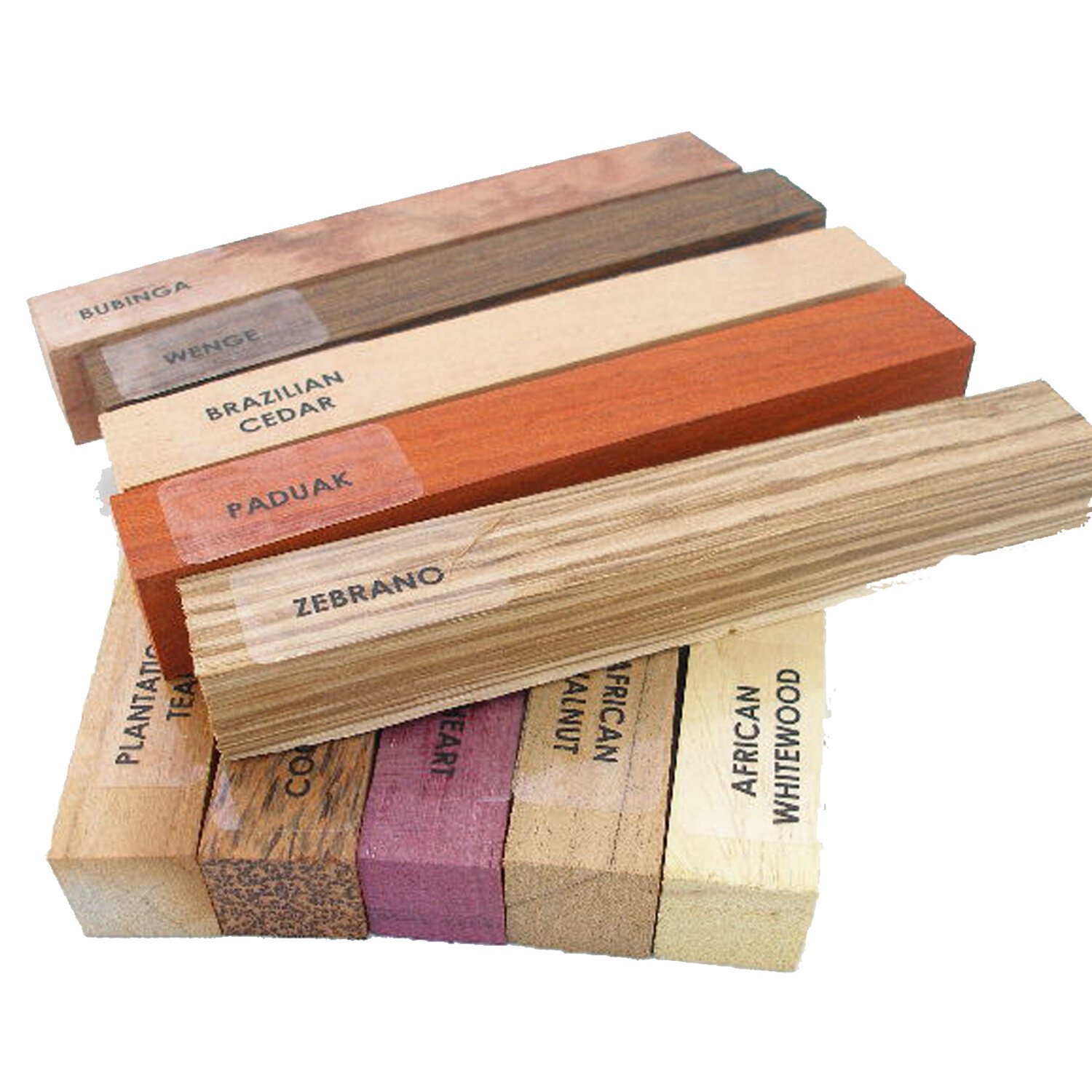EXOTIC WOOD WOODTURNING PEN BLANKS - CHOOSE YOUR OWN 20+ SPECIES £2.50 ...
