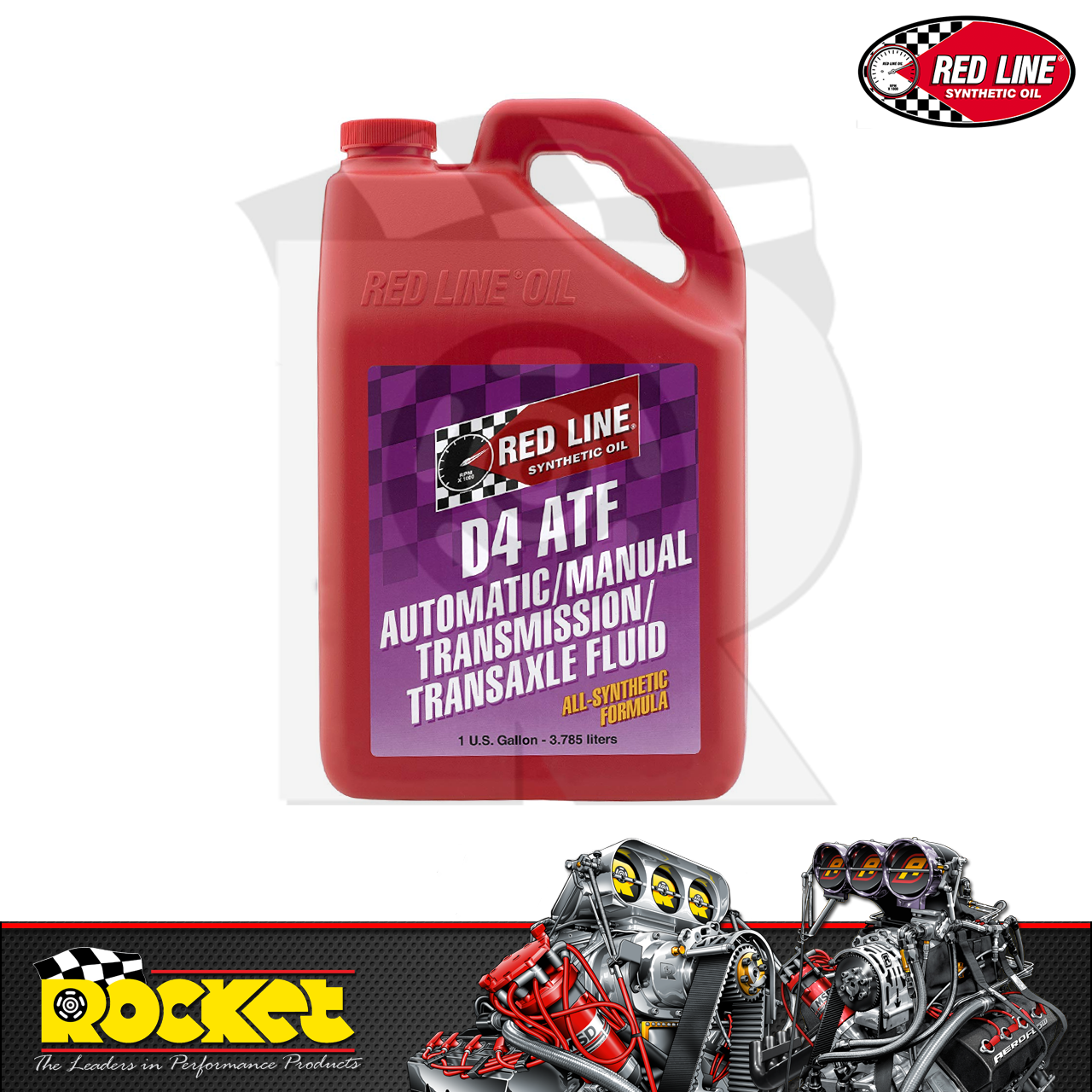 Redline D4 Manual & Automatic Transmission Fluid 3.78l - Red30505 for ...