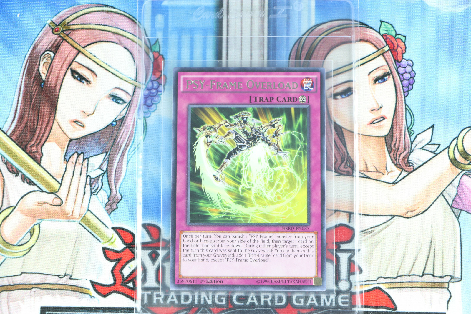 Yugioh Trap Card PSY-Frame Overload HSRD-EN037 1st Edition Rare | eBay