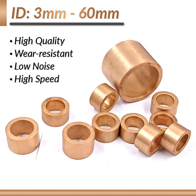 Metric Oilite Plain Bronze Sintered Bearing Bushes Series - High ...