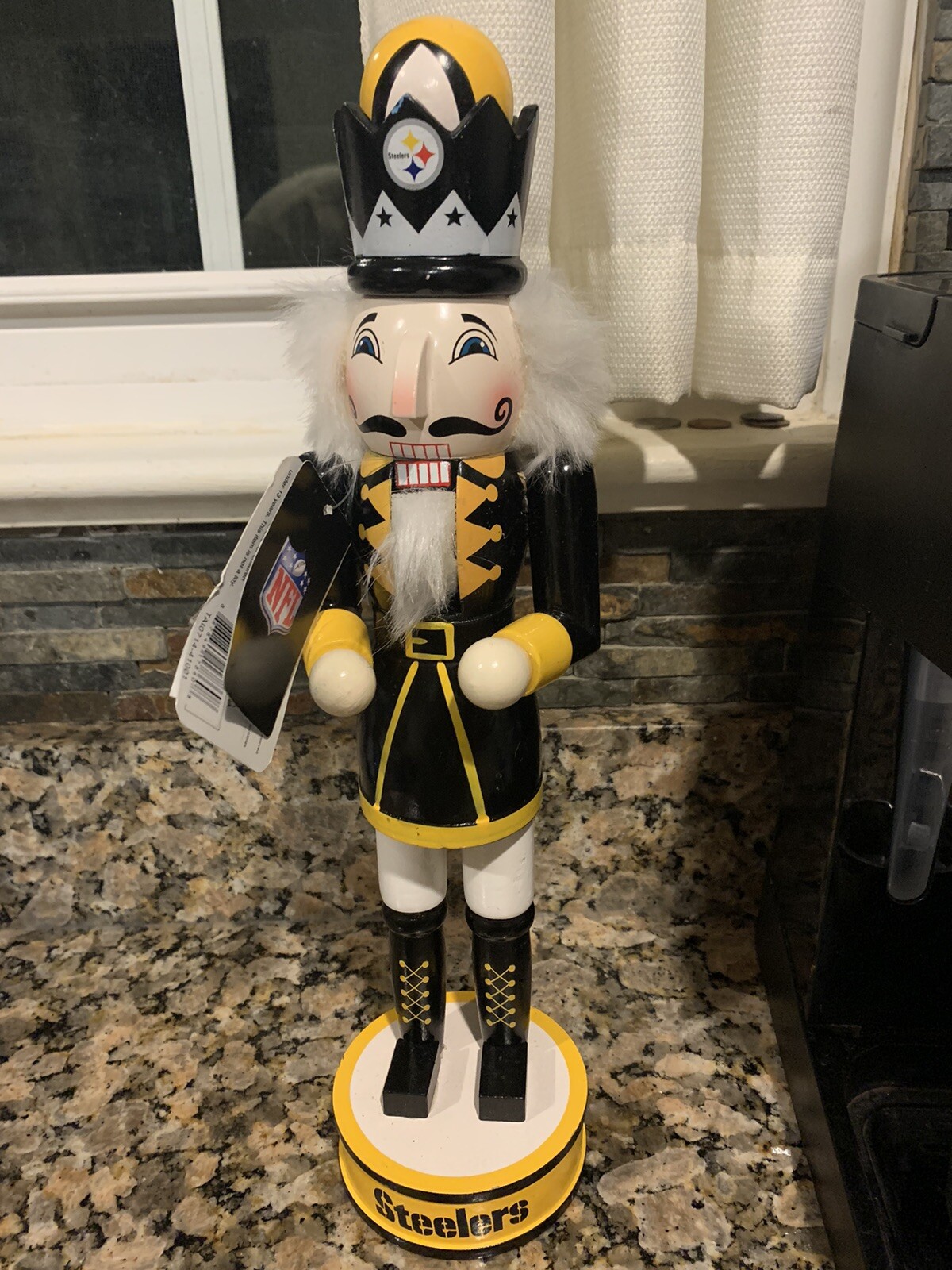 Pittsburgh Steelers Christmas Nutcracker NFL officially licensed ...