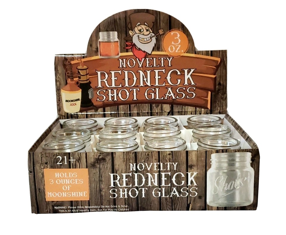 3 oz. Novelty Redneck Shot Glass | eBay