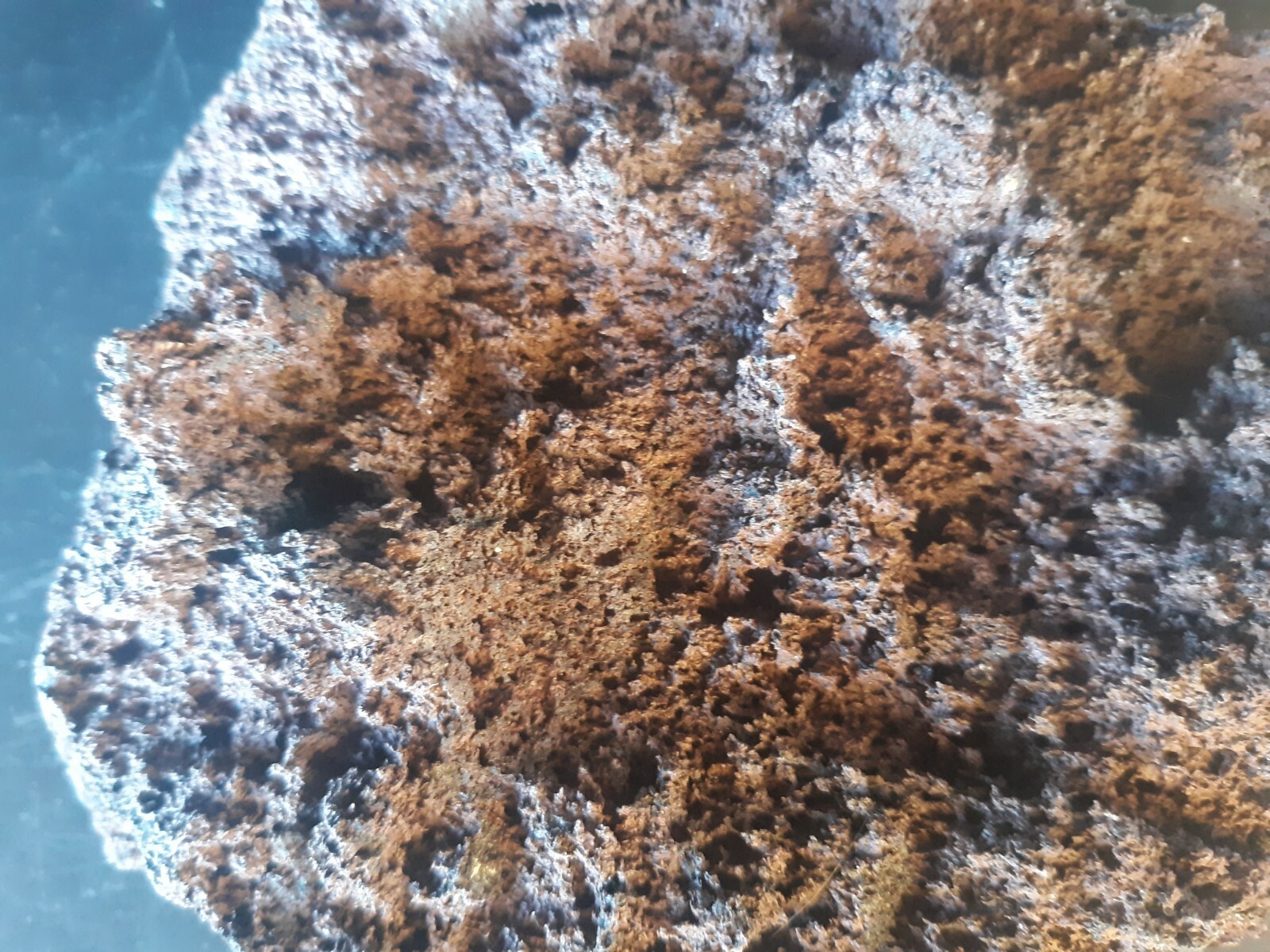 Teaching hand Volcanic Lava basalt specimen stone igneous rock mineral ...