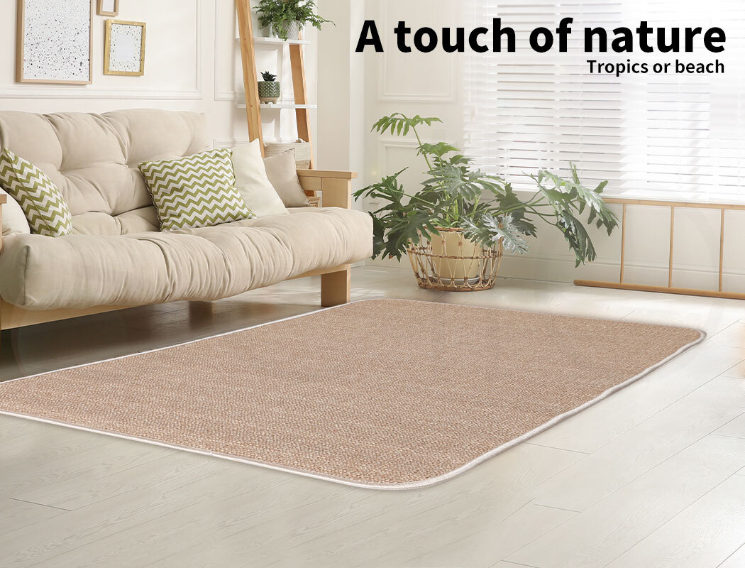 Marlow Floor Rugs Sisal Floor Rug Mat Natural Living Room Bedroom Pad ...