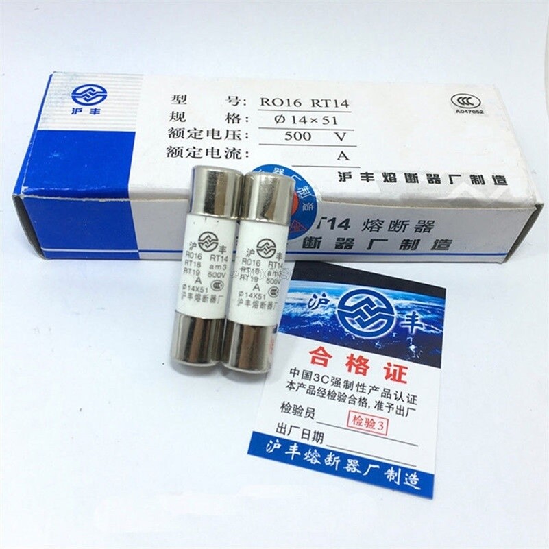 20Pcs 32A 500V 14X51MM R016 For RT18 RT14 Ceramic Fuse New mb | eBay